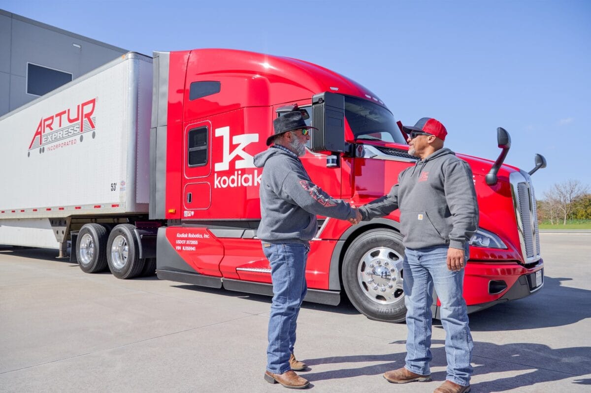 New Autonomous Trucking Partnership: Artur Express and Kodiak