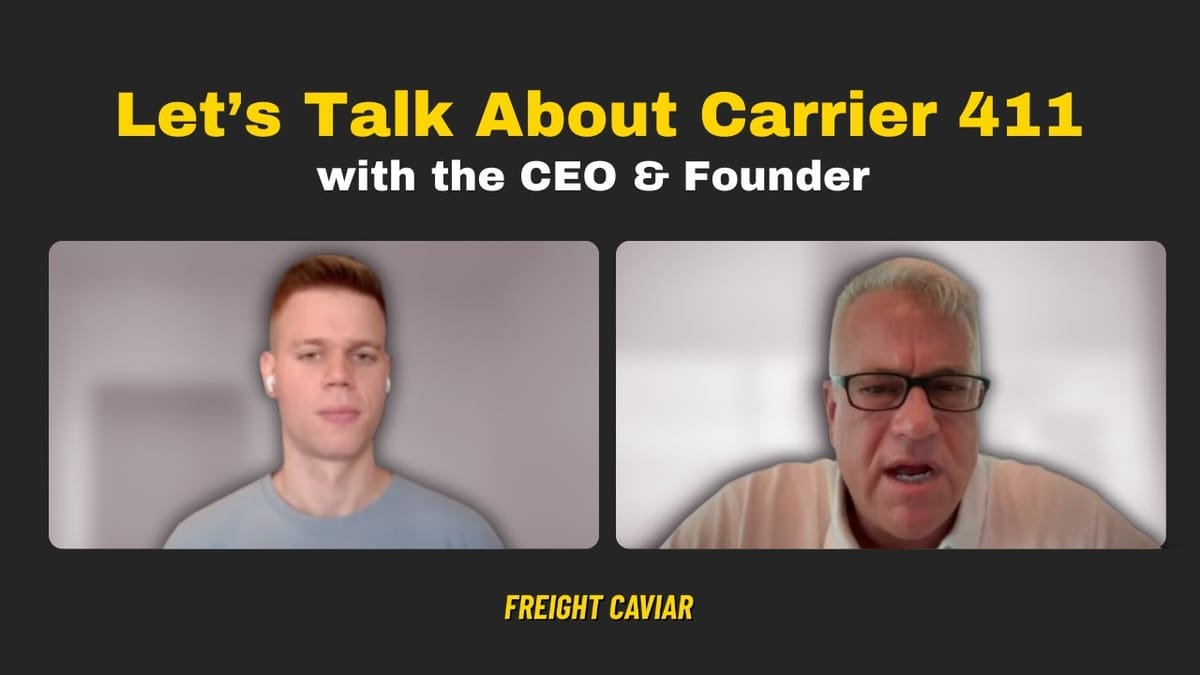 Carrier411 CEO Darren Brewer on Freight Fraud Prevention