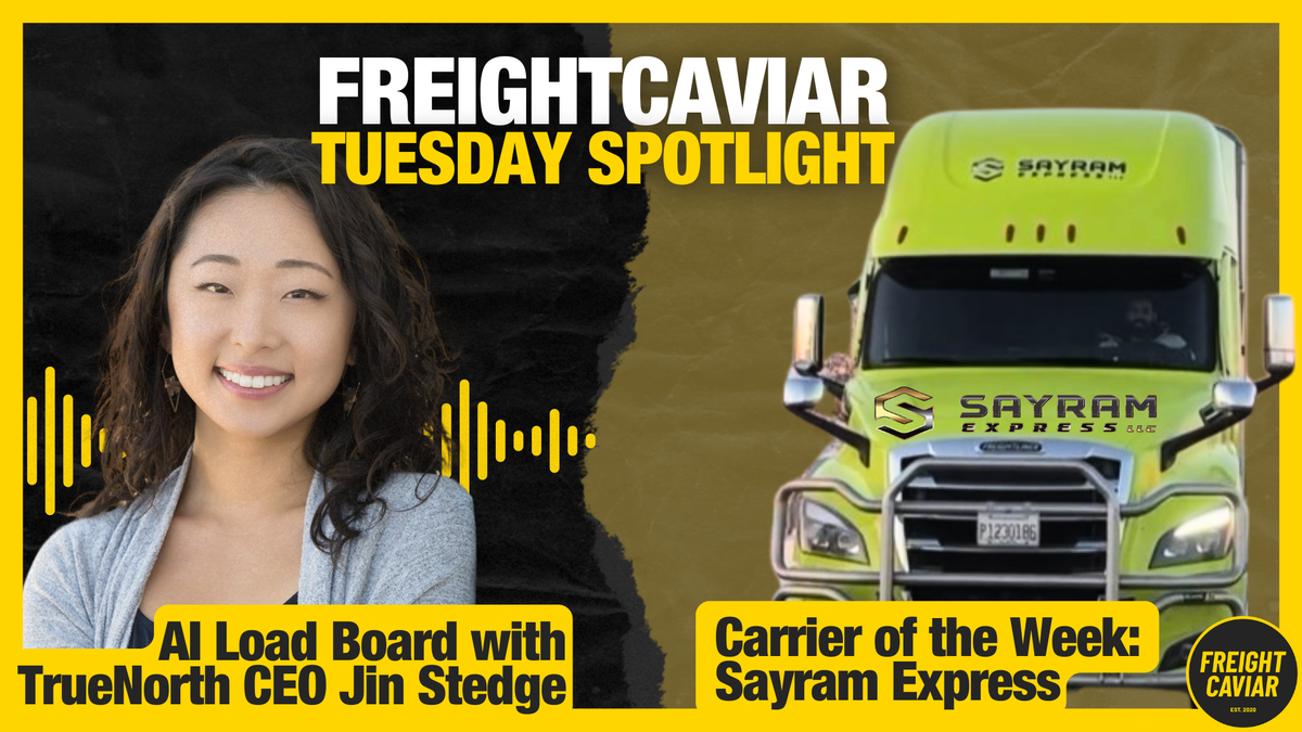 🎣 AI Load Board + This Week’s Carrier Pick