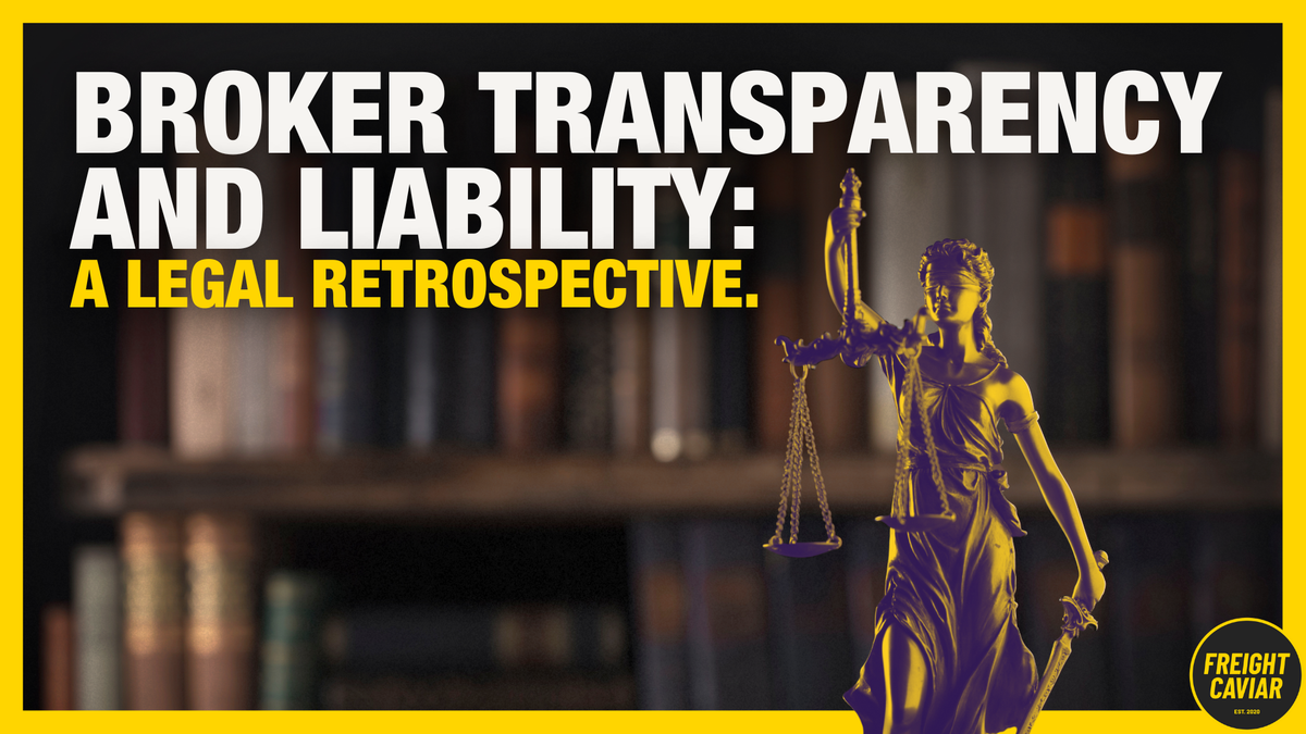 Broker Transparency and Liability: A Legal Retrospective