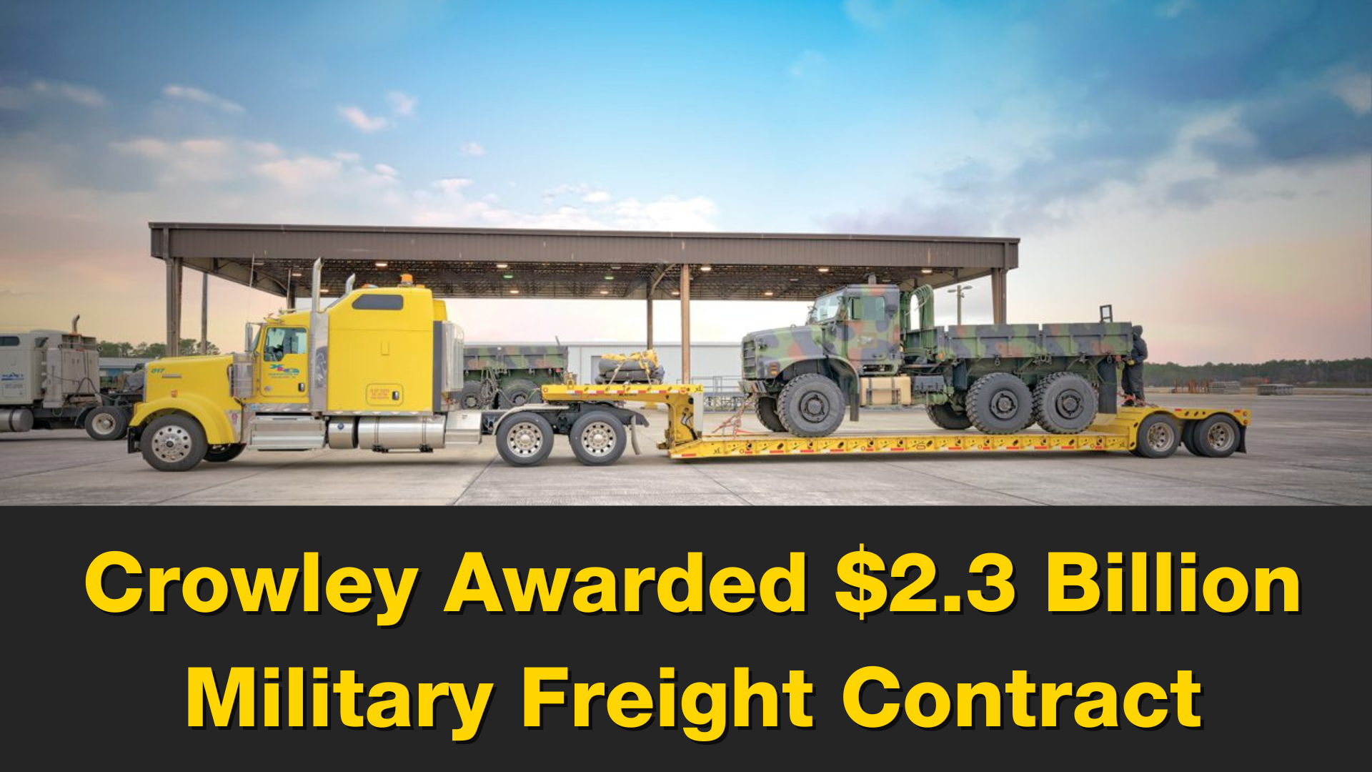 🎣 $2 Billion Freight Contract